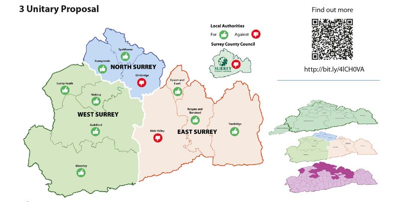 How could devolution affect Surrey?